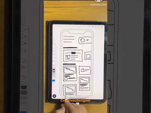 Ui wireframe design concept in figma #figmadesign #shortsvideo #creativedesigners