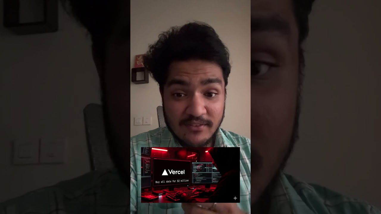 Vercel got hacked because of AI #ai #vercel