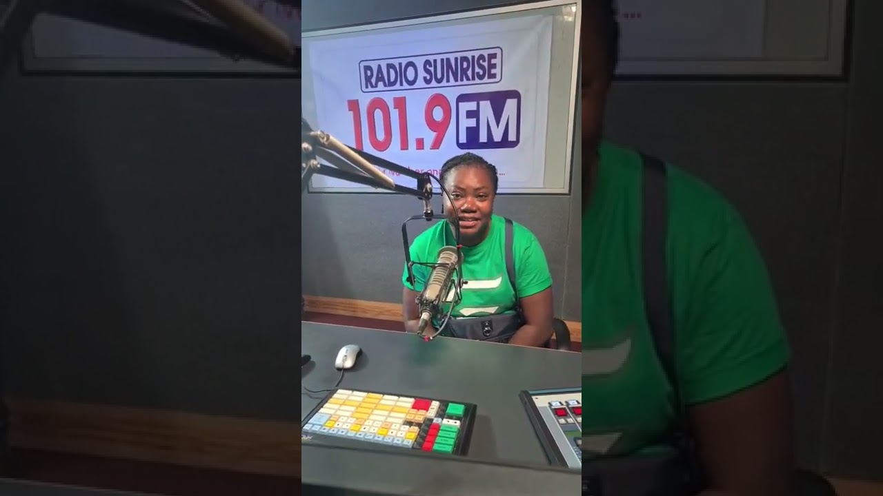 Trying out radio presenting..