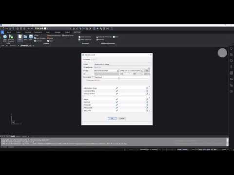BricsCAD and SAP ECTR - Create New Drawing Dialog