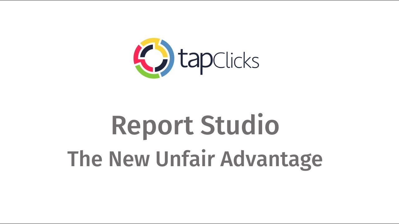 Report Studio 2 - The Unfair Advantage