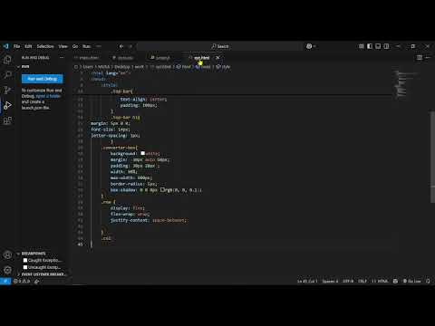 INEZA HUBERT (how to make a currency converter calculator using html ,css and javascript