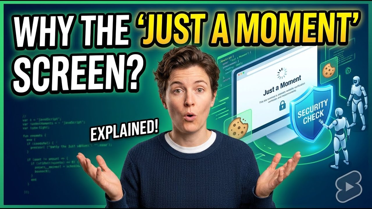 The 'Just a Moment' Screen: Internet’s Security Checkpoint Against Bots and DDoS