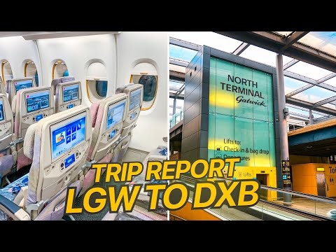 Trip Report - LGW to DXB with Emirates A380-800 (Economy Class)