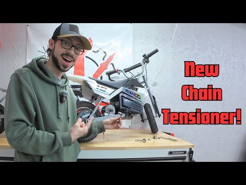 How To Upgrade your Razor MX350 Chain Tensioner - Jordy Builds