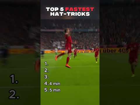 The Fastest Hat-Tricks in Football History