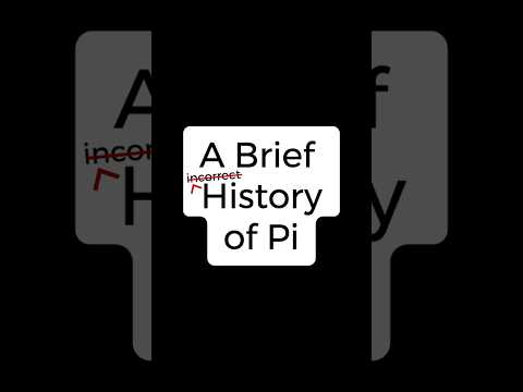 A Brief History of Pi #fyp #2025 | Link in description