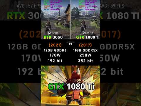 GTX 1080 Ti vs RTX 3060