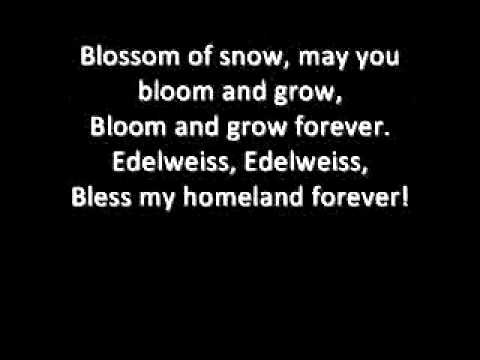 Edelweiss | My Virtual Songbook