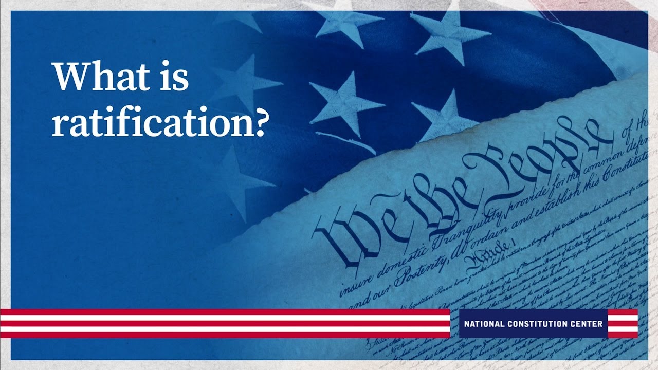 What is ratification?