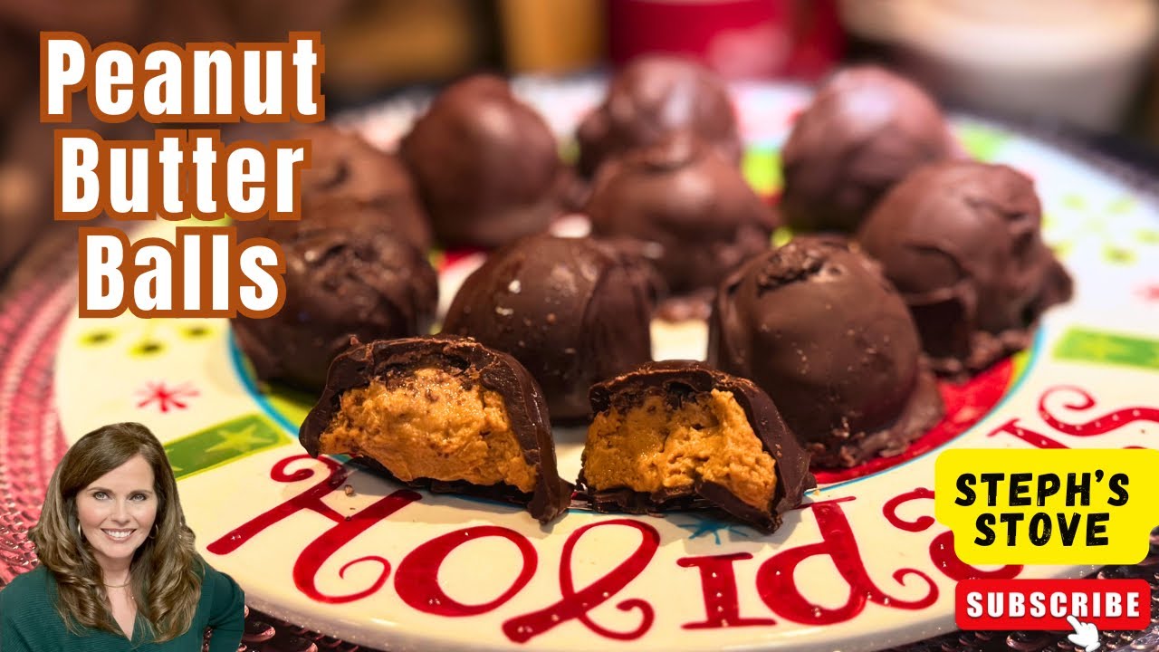 Healthy Peanut Butter Balls w/PB2: Low Calorie/No Sugar Added/Reese’s Style Treats - Steph’s Stove 