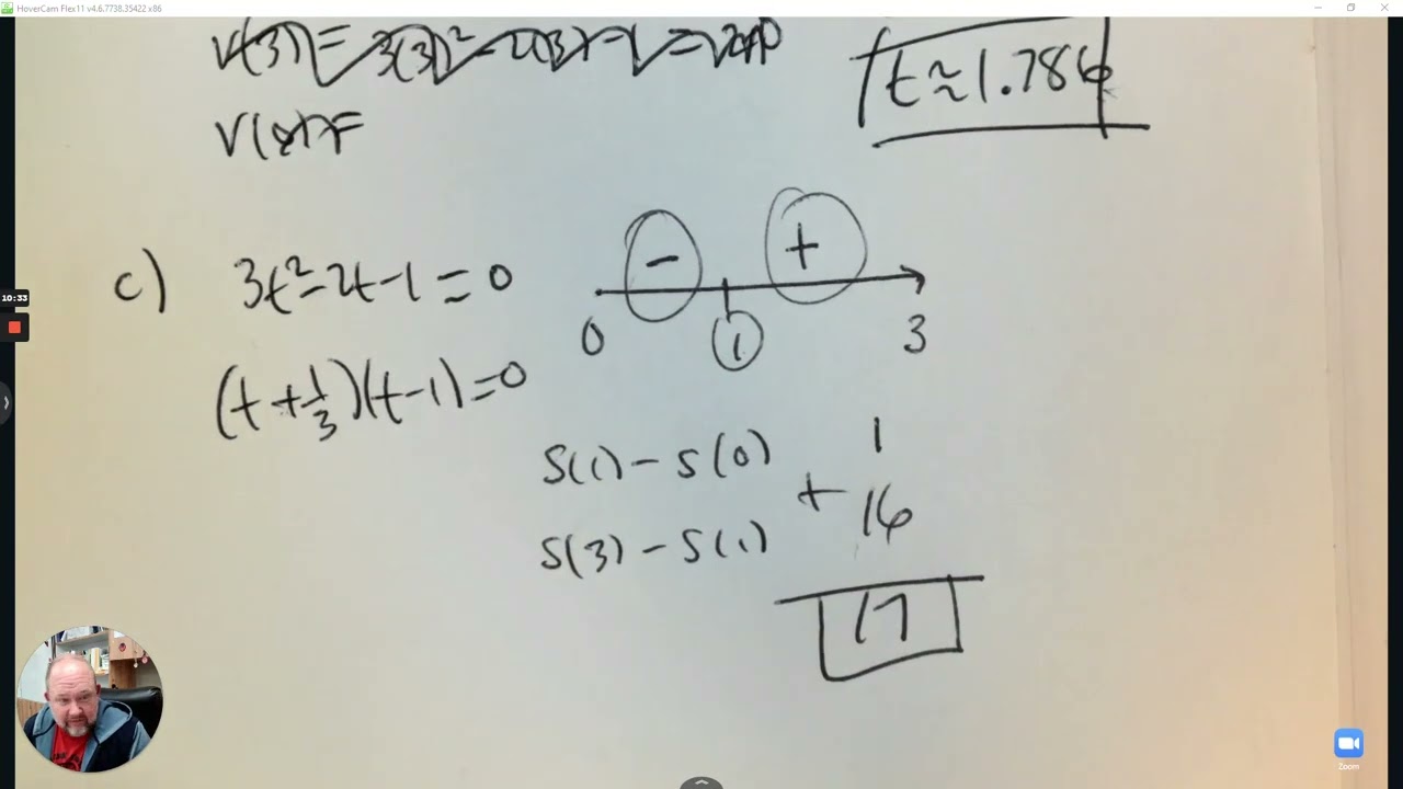 Calc AB Review Assignment #2 Part 1 Solutions