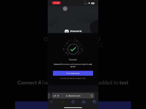 How to Add Connect 4 Bot to your Discord Server