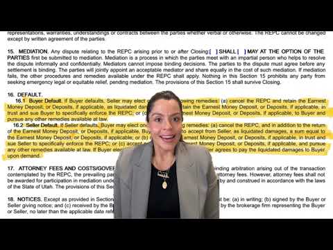 UNDERSTANDING EARNEST MONEY IN A REAL ESTATE PURCHASE CONTRACT (REPC)