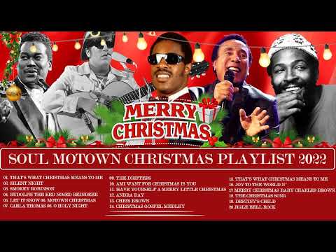 Motown Christmas Songs Playlist 2023🎄 Motown Christmas Album🎄Motown Christmas Music 2023