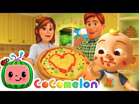 The Pizza Song! | @Cocomelon - Nursery Rhymes | Moonbug Kids
