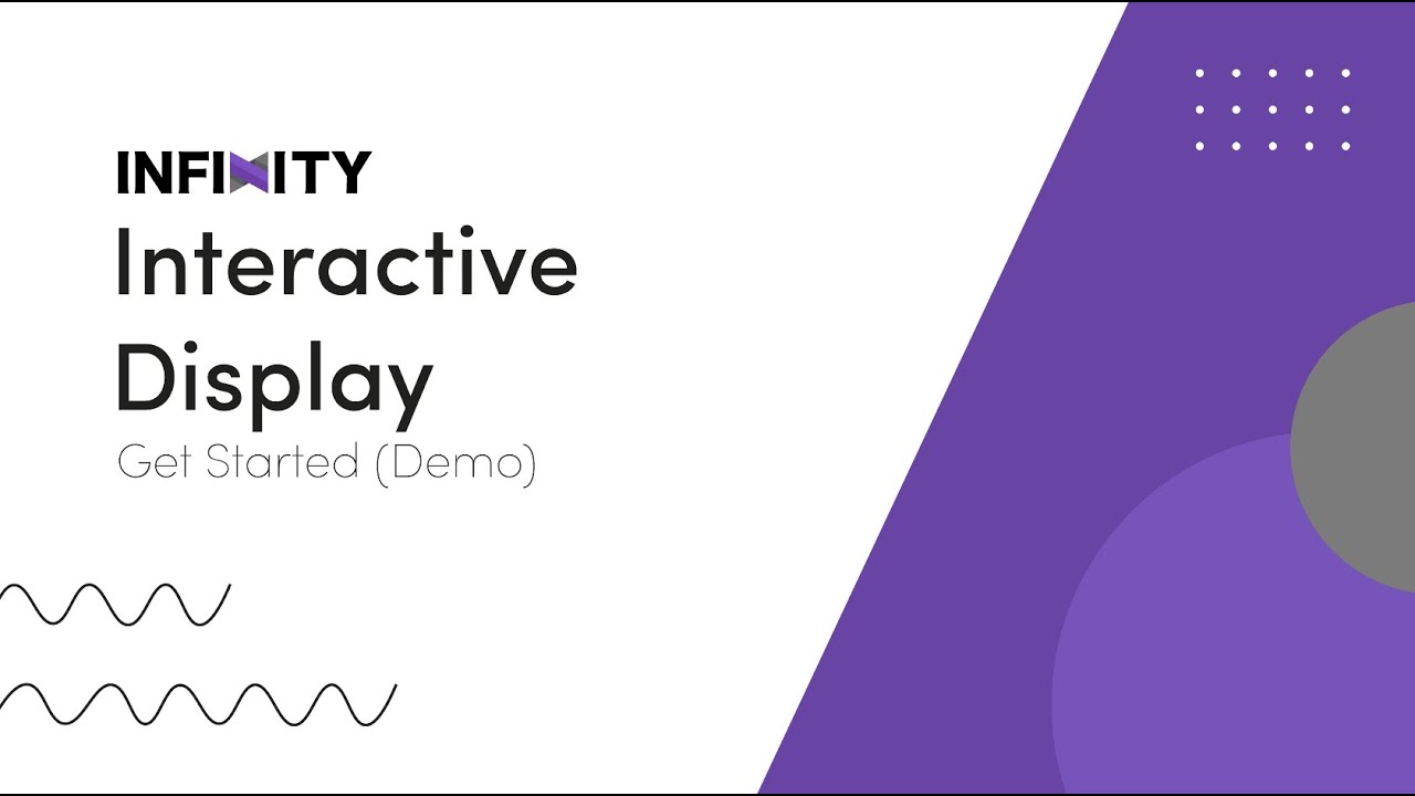 InfinityPro X Series Interactive Display - Demonstration