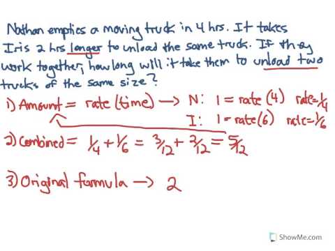 Work Rate Word Problem