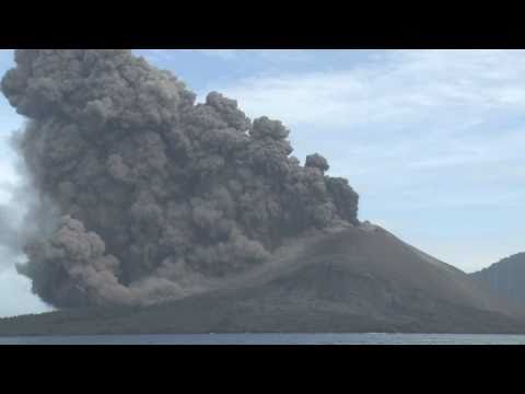 explosión de la isla de krakatoa | experimentemos