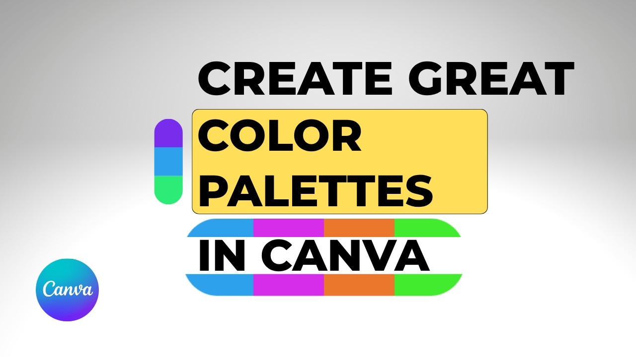 Create harmonious color palettes in Canva
