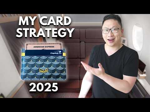 My 2025 Credit Card Strategy: Maximize Points, Airline Status, Free Night Certificates