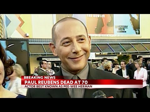 Paul Reubens, also know as 'Peewee Herman', dies at 70