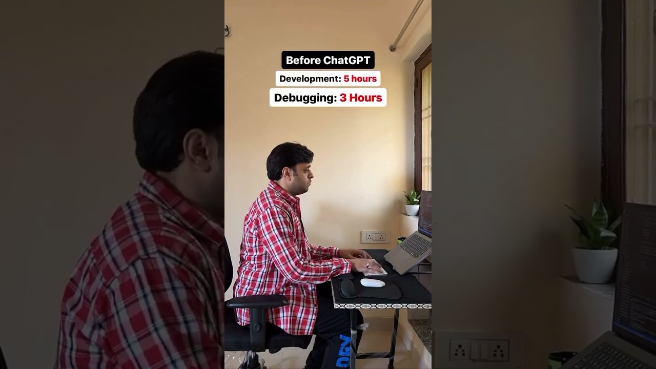After vs Before ChatGPT  #programmer #coding #chatgpt
