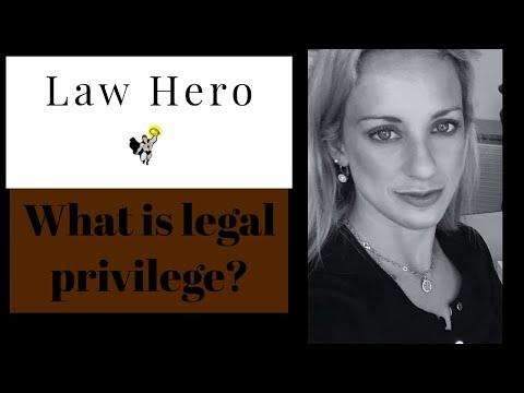 What is legal professional privilege?