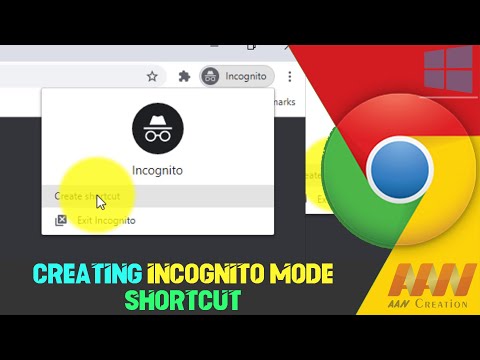 How to Creating Incognito Mode Shortcut with one Click on Chrome Browser