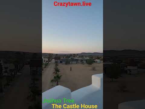 The Castle House in Joshua Tree, California.