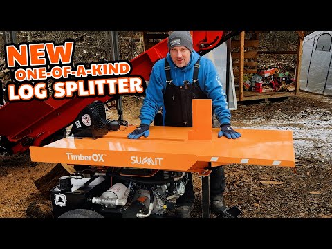 THIS Log Splitter is a HOME RUN for the Homeowner - The TimberOX Summit