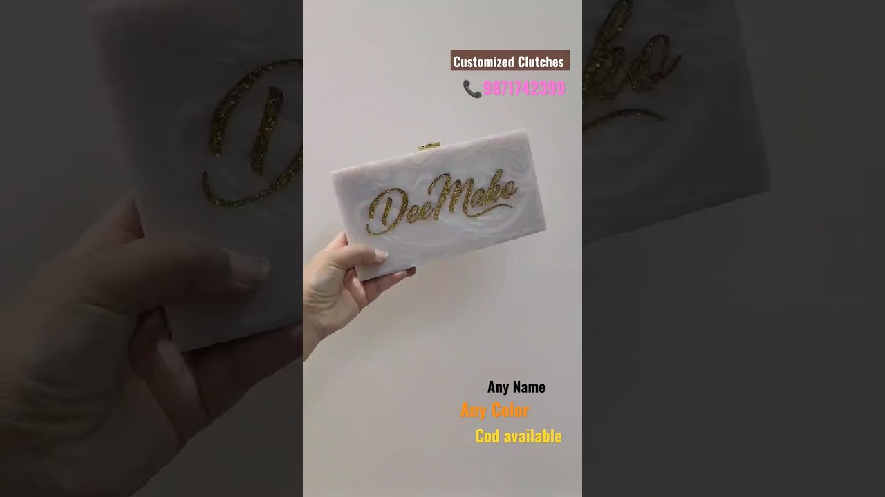 Trending Customized Clutch Bags #haul #ytshortsindia