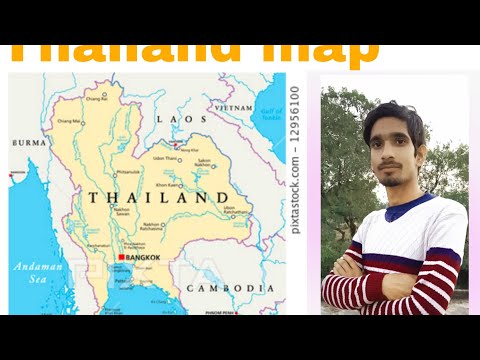 Thailand map facts and location