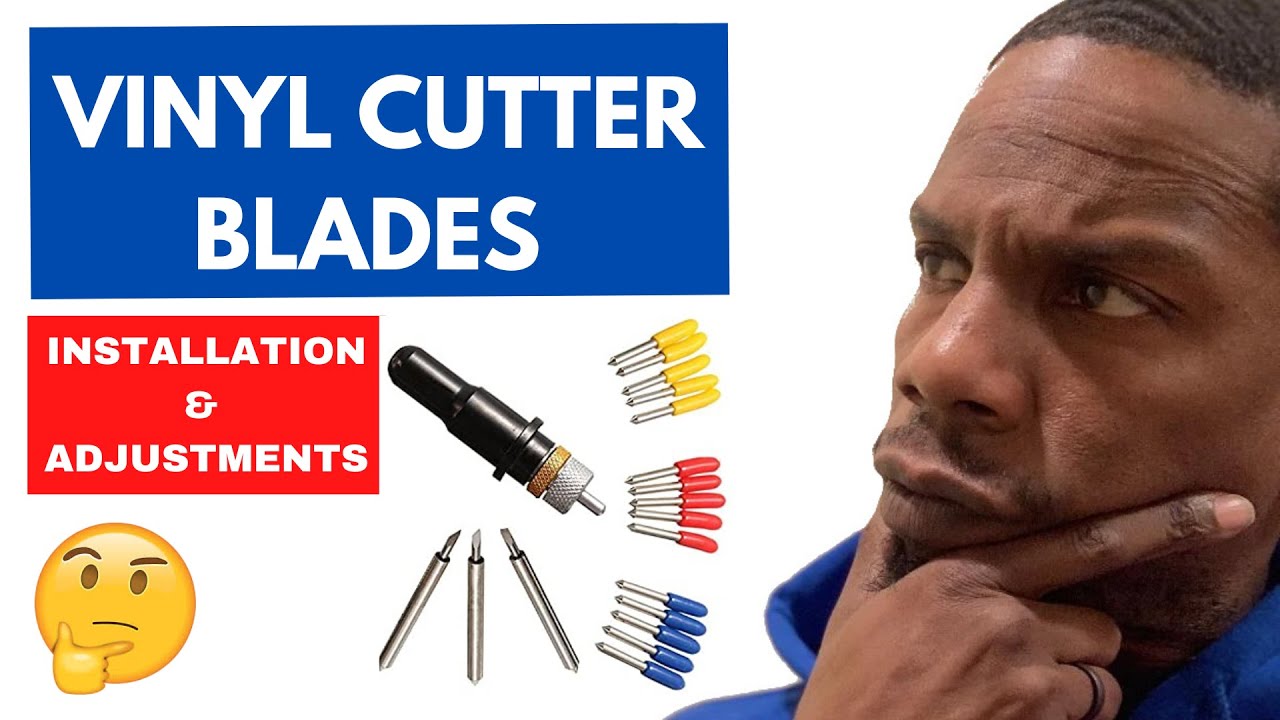 HOW DO I INSTALL/ADJUST THE BLADE ON MY VINYL CUTTER..BLADE TEST!