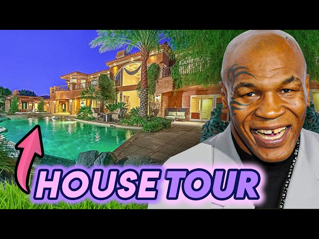 Where does Mike Tyson live and how much does his house cost?