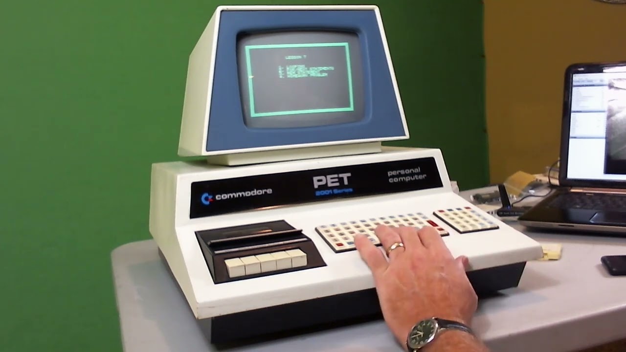 Commodore PET 2001 - Demonstration Video