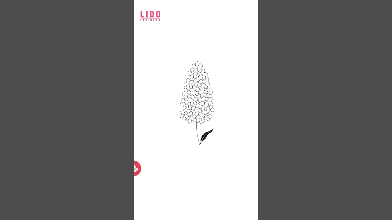 How to Draw Lilac Flowers Super Easy Drawing for Kids & Beginners #lidoartworks