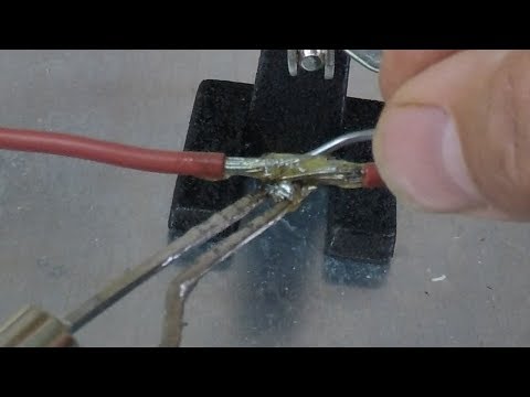 How to solder and make waterproof connections