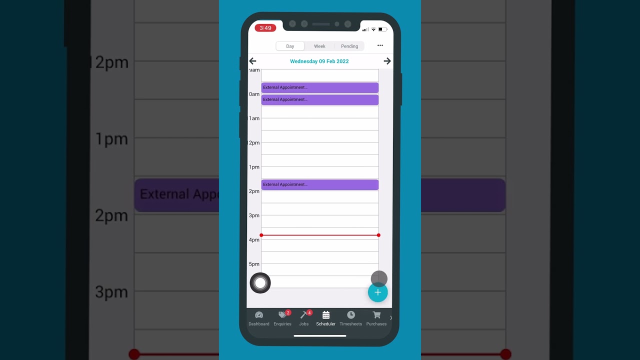 How To Add a Connection in the Tradify Scheduler | Tradify Tips