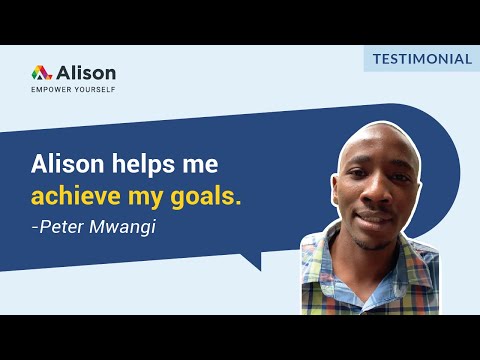 Alison’s Free Online Courses are Worth It | Testimonial by Alison Graduate Peter Mwangi