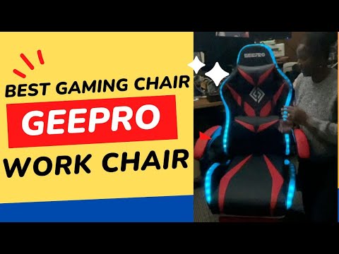 GeePro Best RGB Gaming Chair or Work From Home Chair in 2024