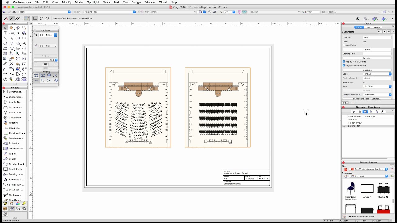 Entertainment - Presenting the Plan