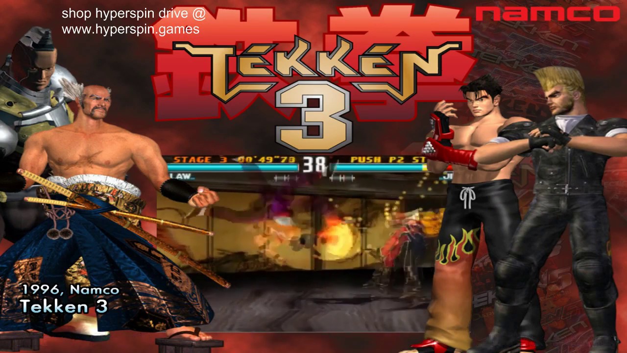 Hyperspin System Roms Hard Drive MAME Arcade Games & Tekken Collection