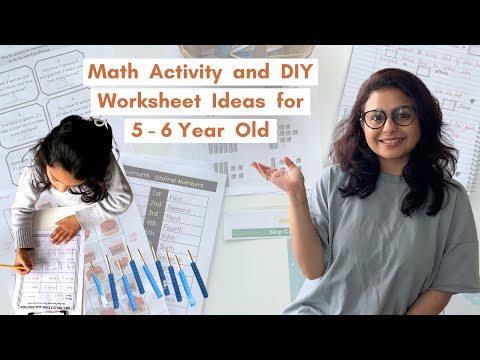 What and How to teach 5 year old in MATH | MATH ACTIVTIES for 5 year Old | Gautam Pragya
