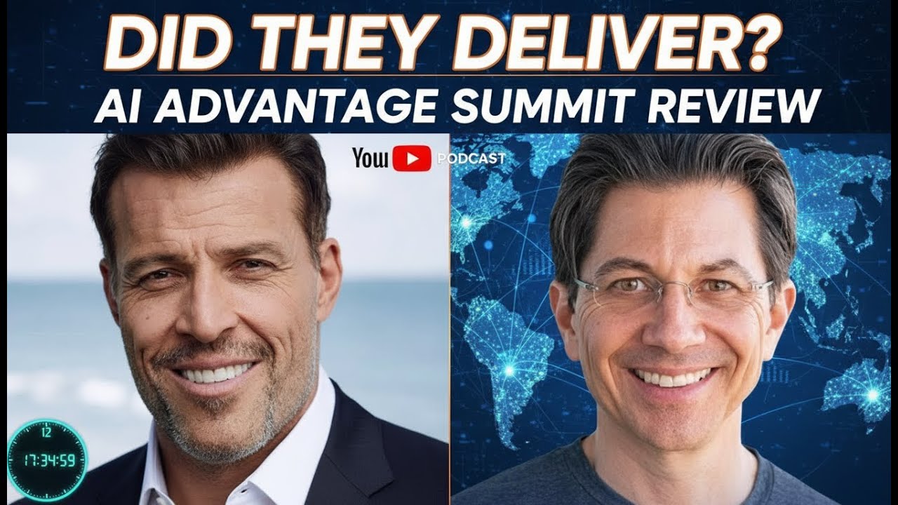 The AI Advantage Summit Review: Did Tony Robbins and Dean Graziosi Deliver?