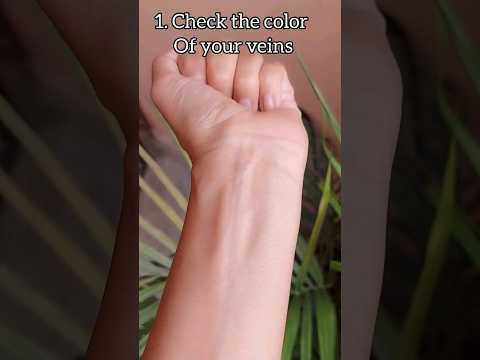 How to find your Skin's Undertone βοΈ #shorts