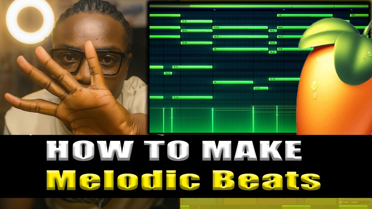 How To Make Melodic Beats ( Afrobeats Tutorial In FL Studio ).
