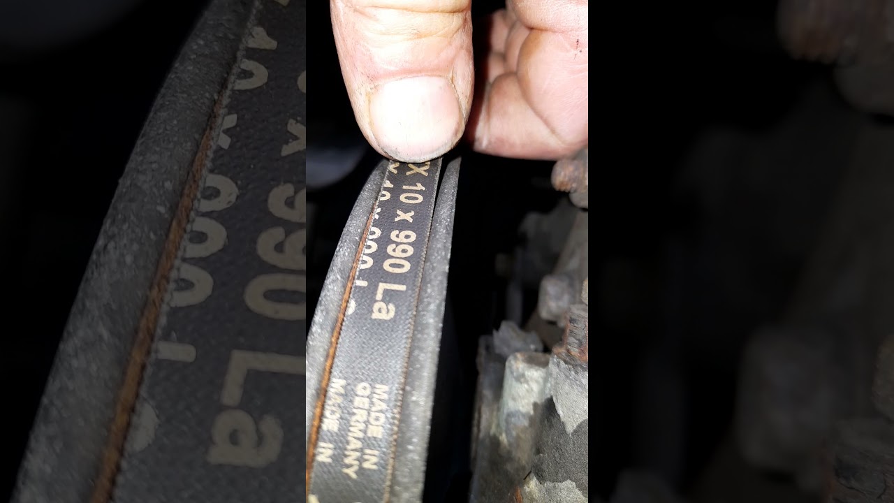 Power steering pump belt