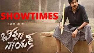 Bheemla Nayak Showtimes