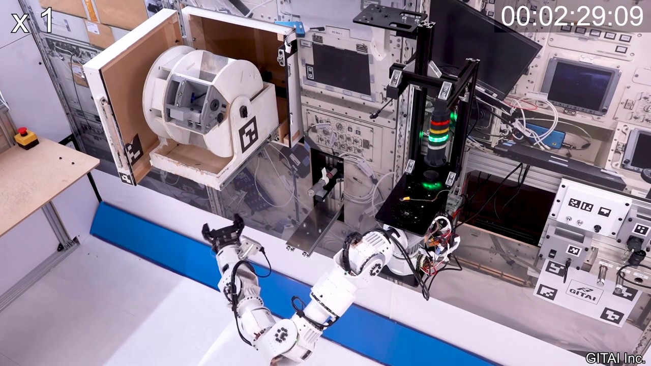 GITAI's S1 robot for space development (2020.6)